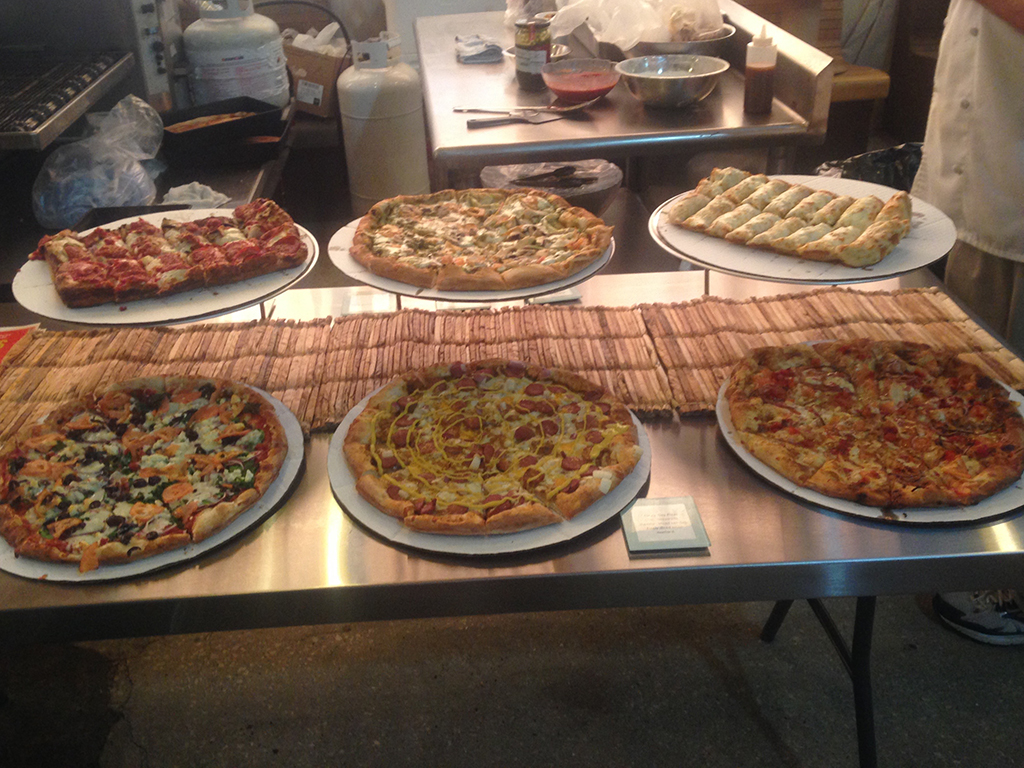 Outdoor Pizza On Site – A unique outdoor on site catering solution.